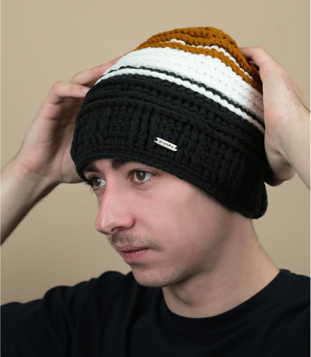 Short beanie - Fashionable beanie - Stylish beanie : Shop online