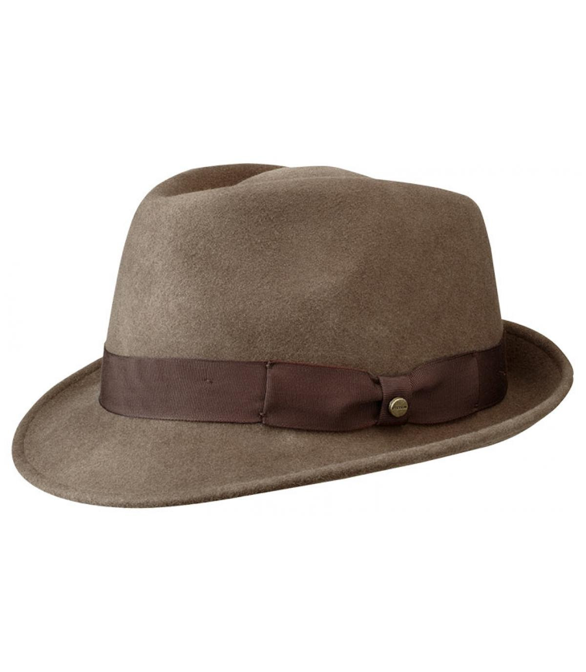 Brown men hat - Elkader light brown by Stetson.
