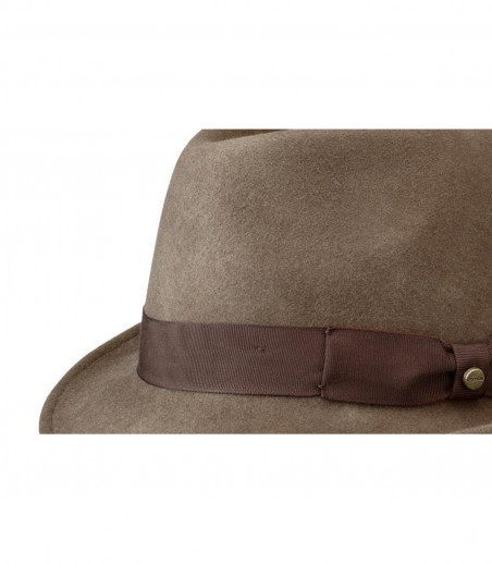 Brown men hat - Elkader light brown by Stetson.